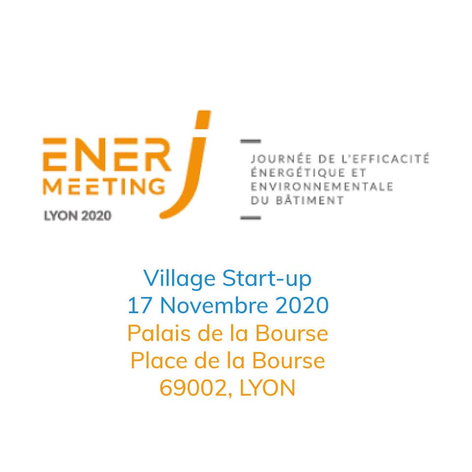 Hydrao participe à EnerJ-Meeting 2020 à Lyon sur le Village Start-up