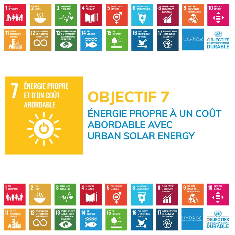 Objectif 7 – Énergie propre à un coût abordable avec Urban Solar Energy